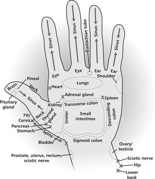 Easy hand reflexology you can do at your desk